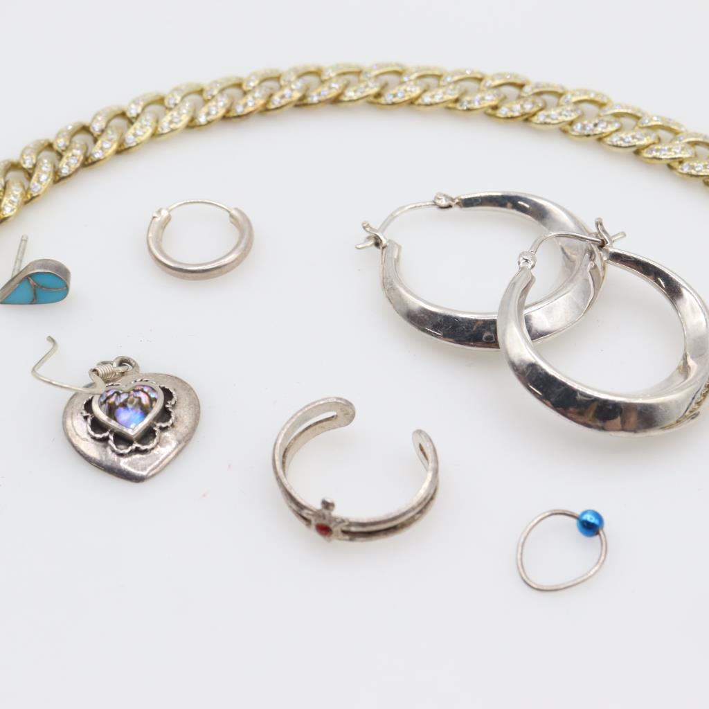 Silver Jewelry, 10 Pieces | Property Room