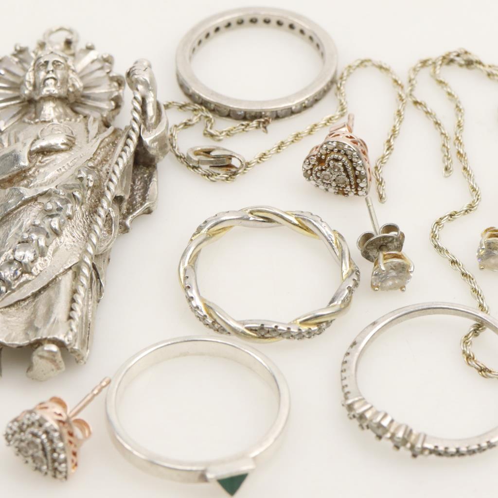 Silver Jewelry, 11 Pieces | Property Room