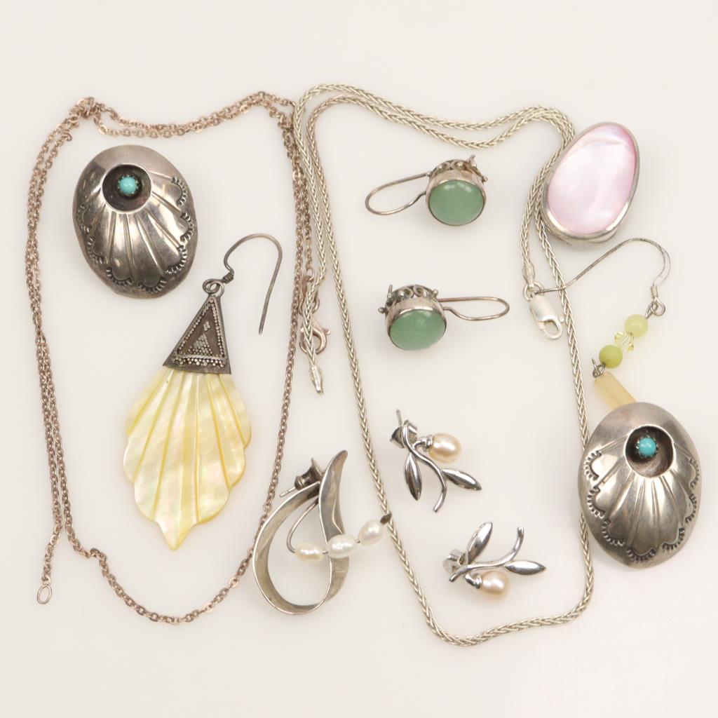 Silver Jewelry, 12 Pieces | Property Room