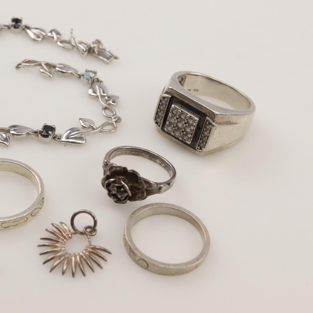 Silver Jewelry, 12 Pieces | Property Room