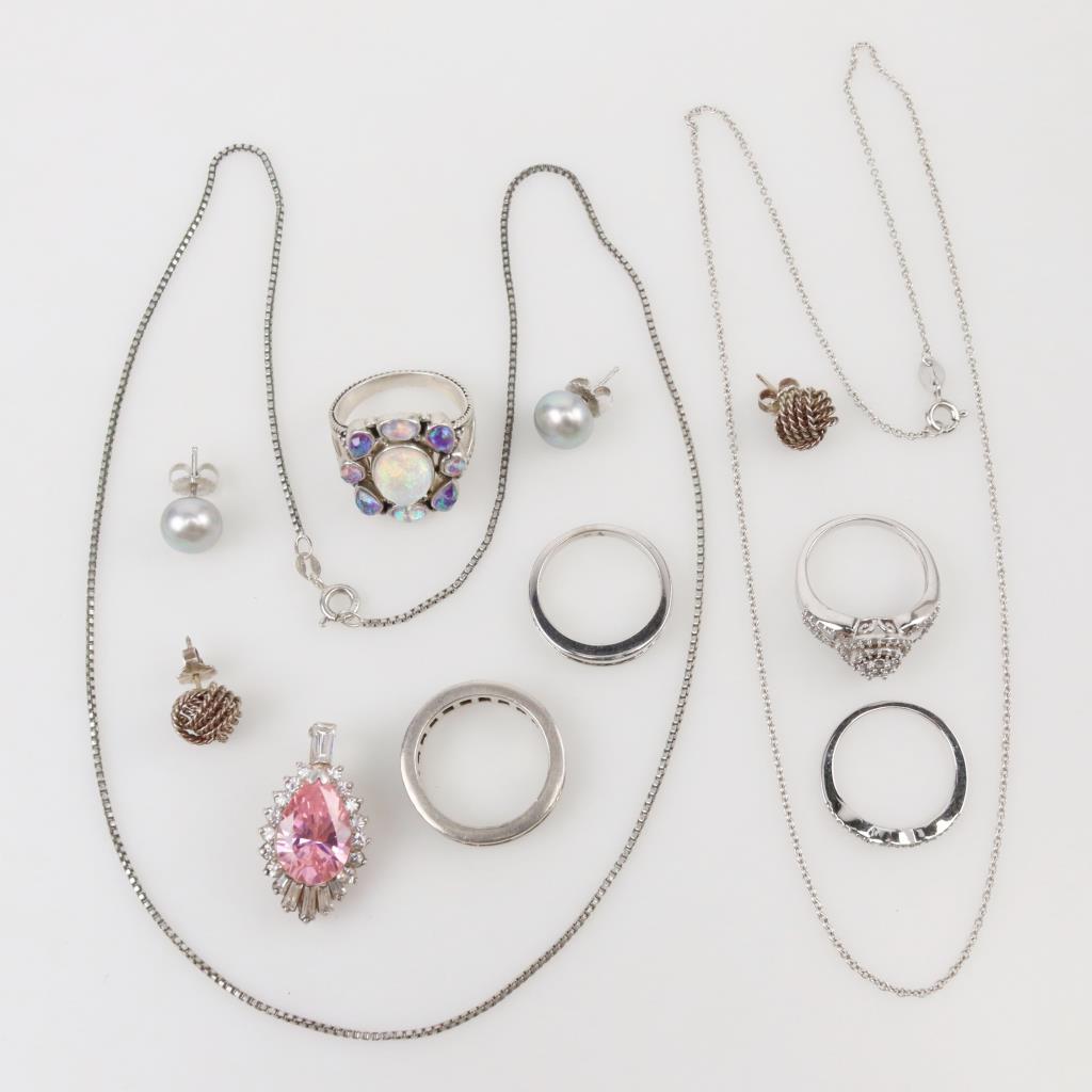 Silver Jewelry, 12 Pieces | Property Room