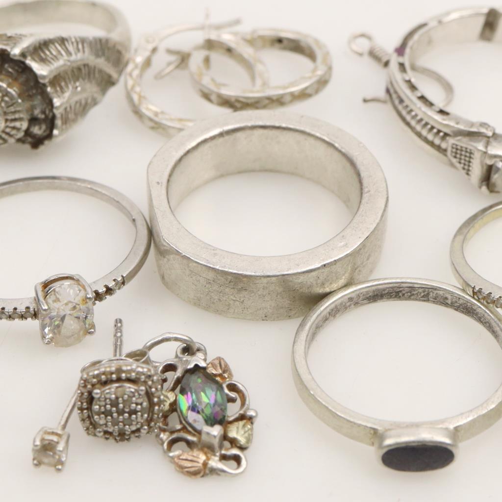 Silver Jewelry, 16 Pieces | Property Room