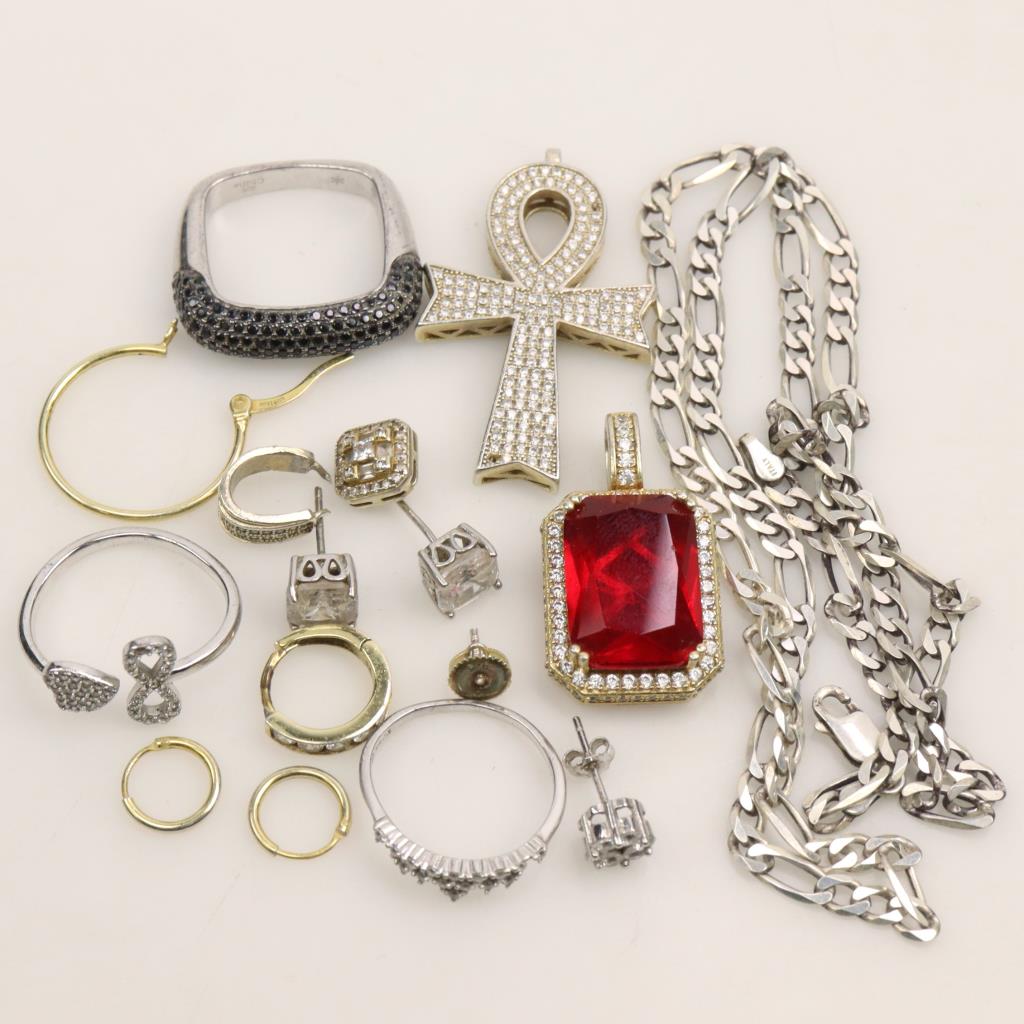 Silver Jewelry, 16 Pieces | Property Room