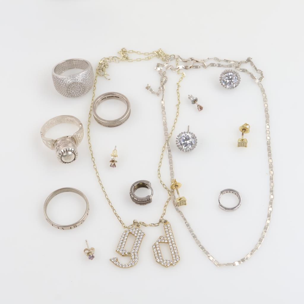 Silver Jewelry, 17 Pieces | Property Room