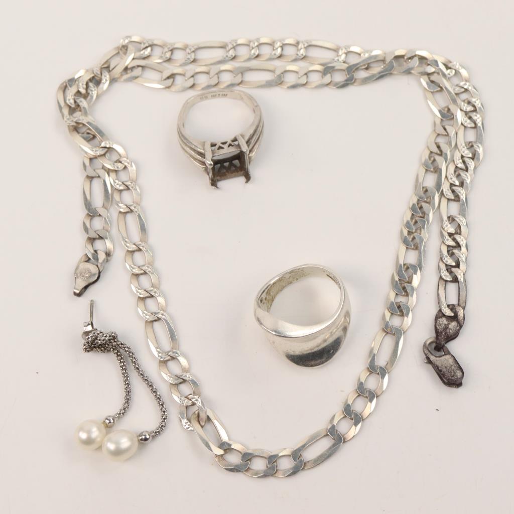 Silver Jewelry, 4 Pieces | Property Room