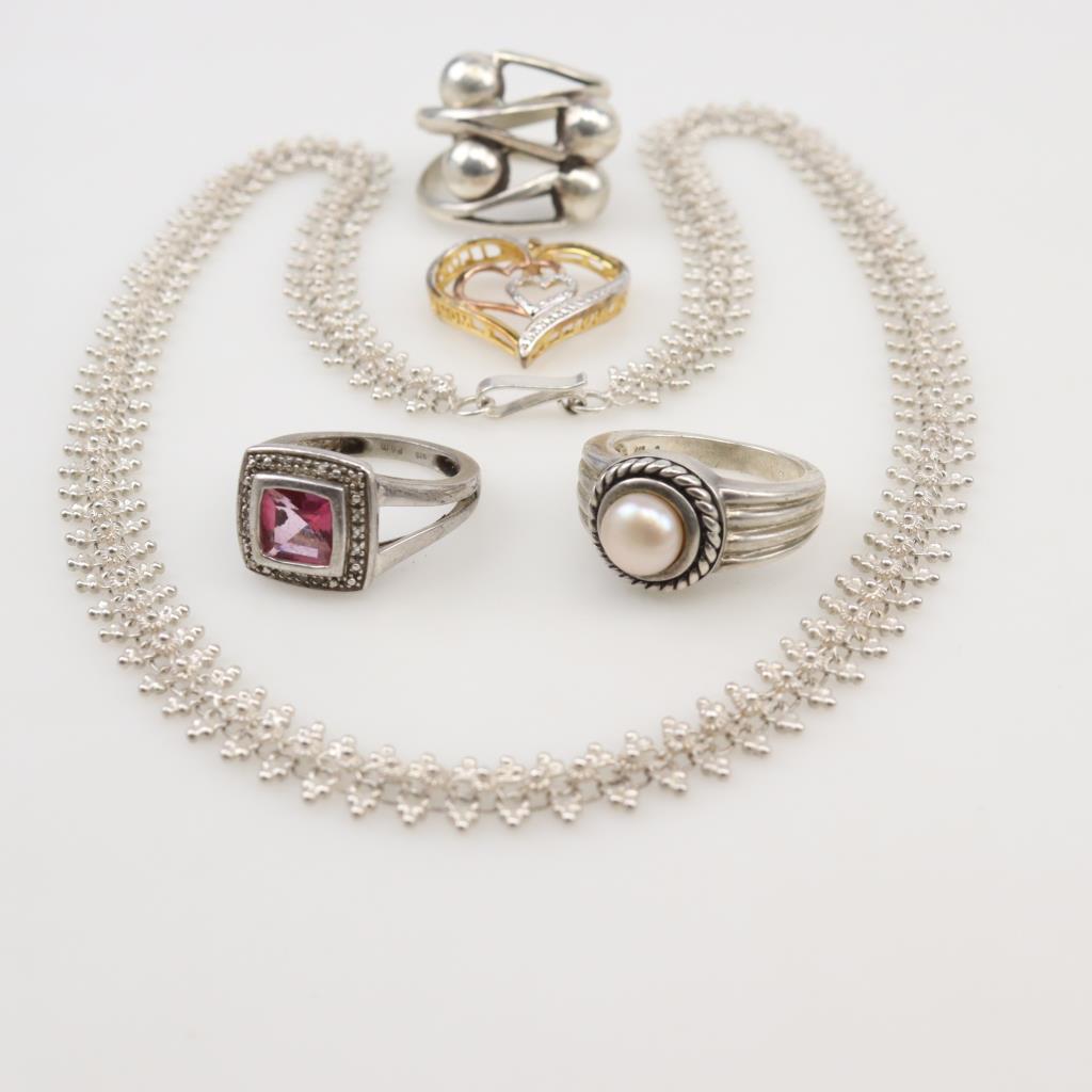 Silver Jewelry, 5 Pieces | Property Room