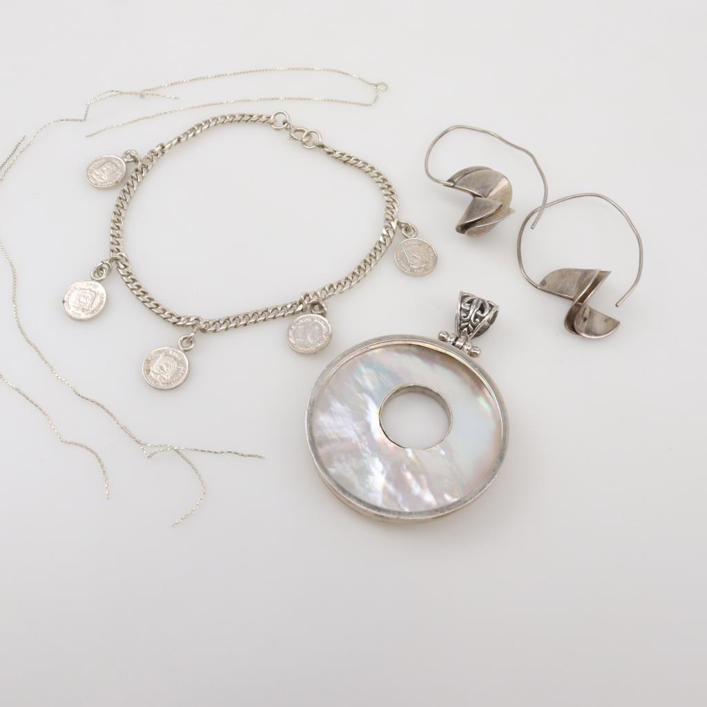 Silver Jewelry, 5 Pieces | Property Room