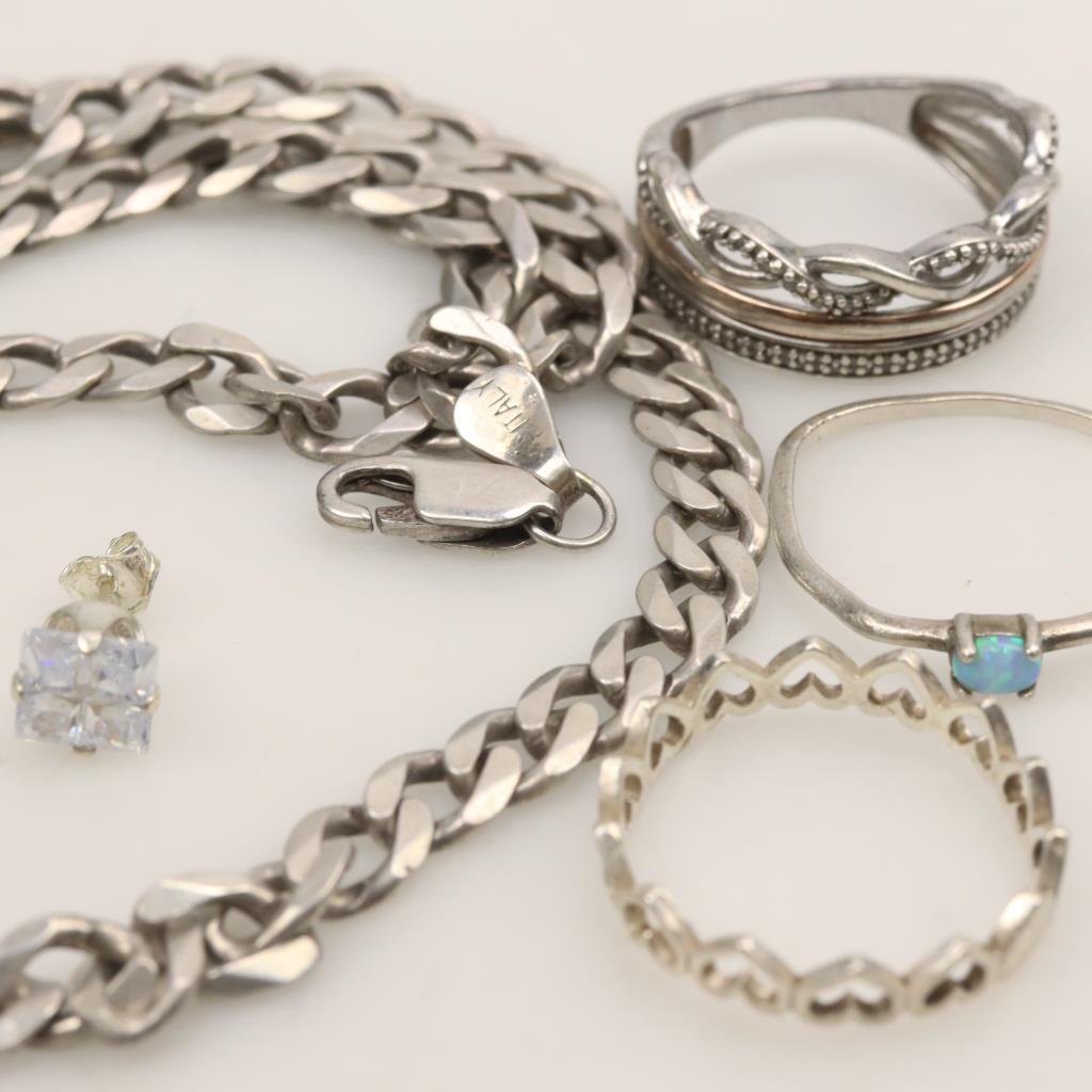 Silver Jewelry, 5 Pieces | Property Room