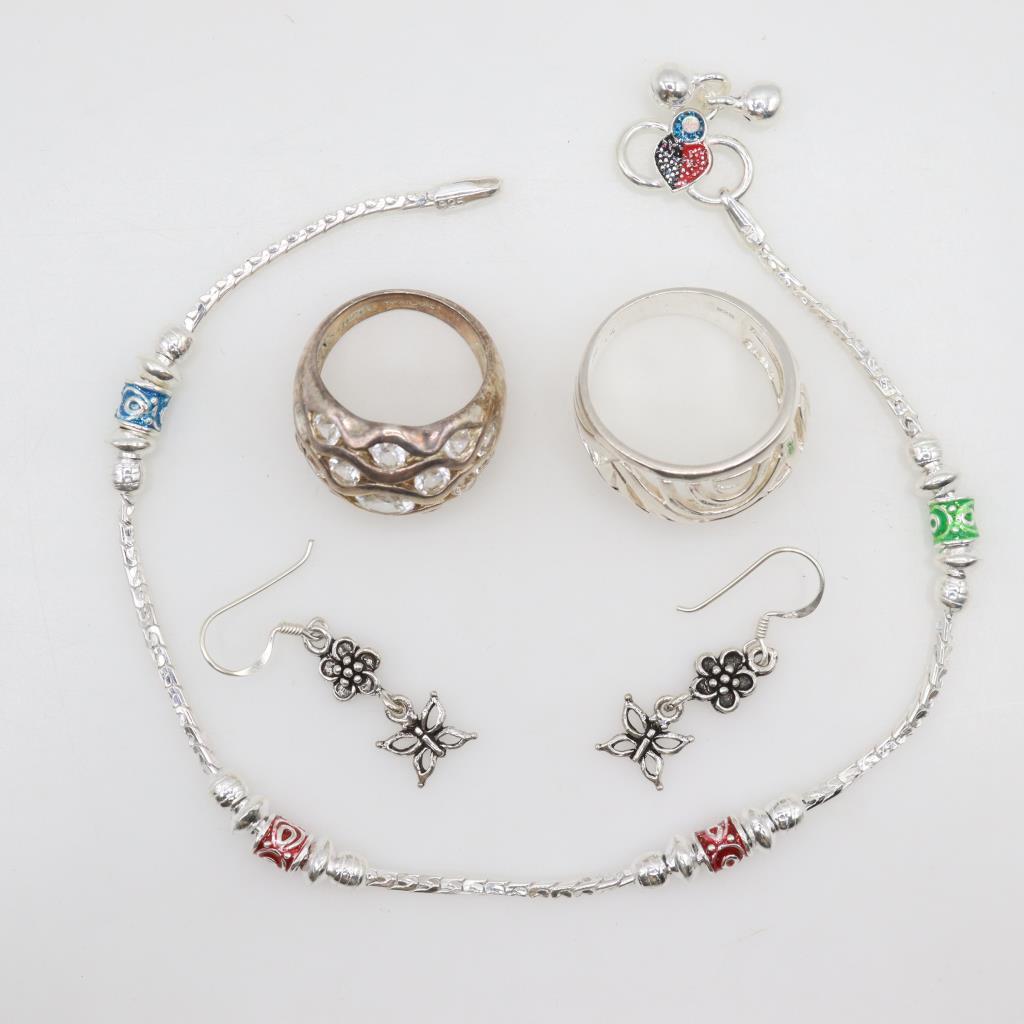 Silver Jewelry, 5 Pieces | Property Room