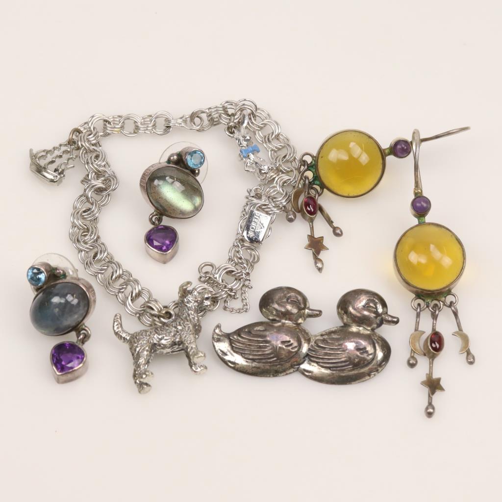Silver Jewelry, 6 Pieces | Property Room