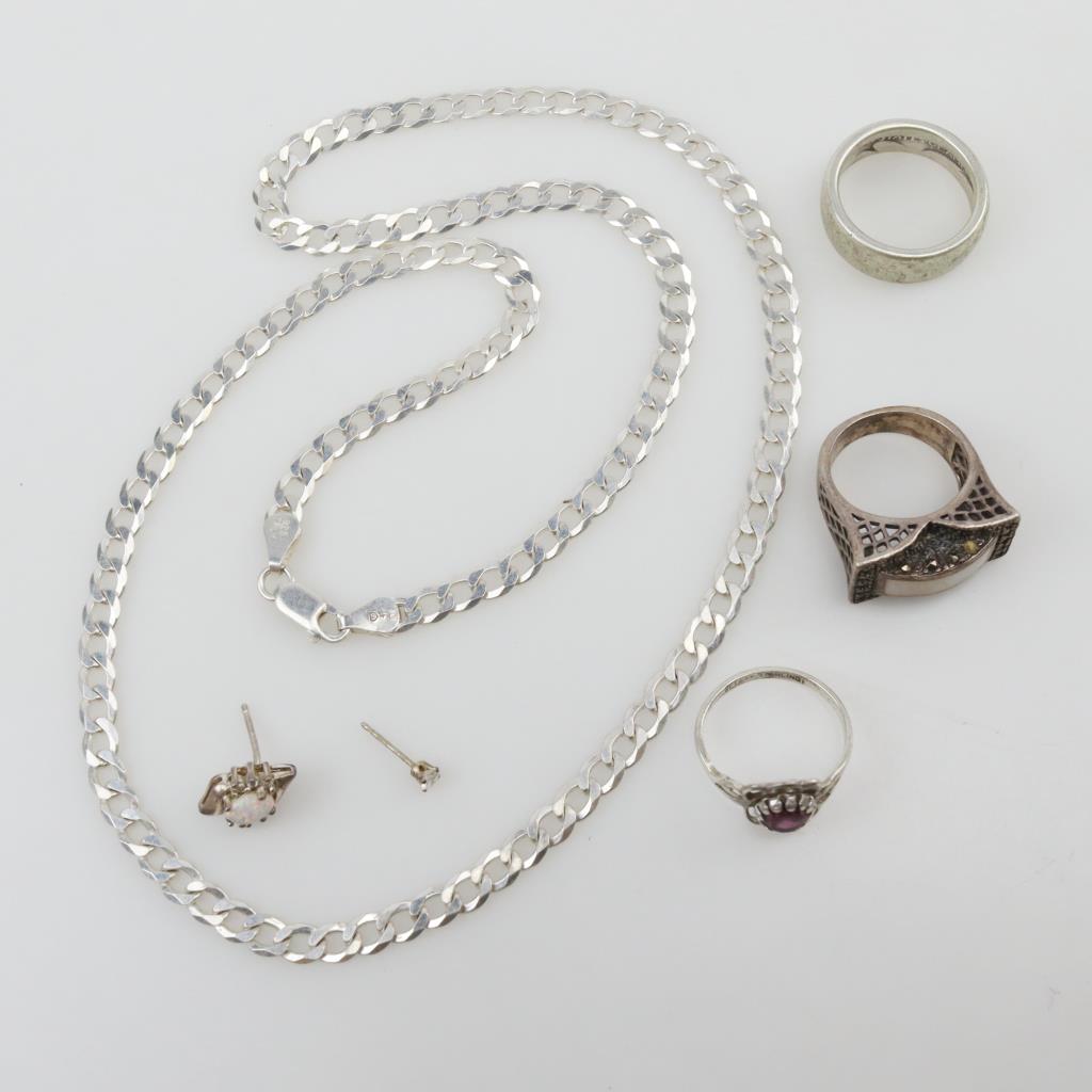 Silver Jewelry, 6 Pieces | Property Room