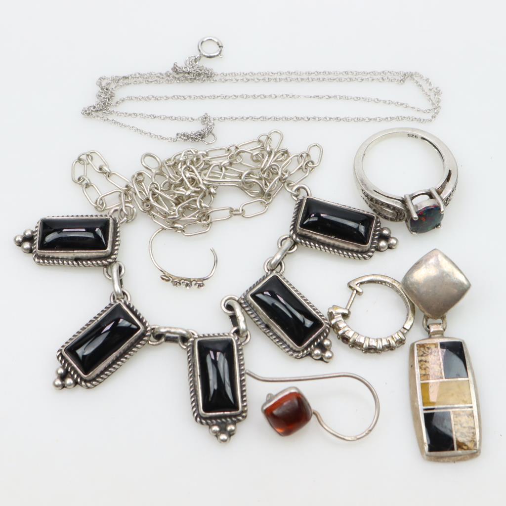 Silver Jewelry, 7 Pieces | Property Room