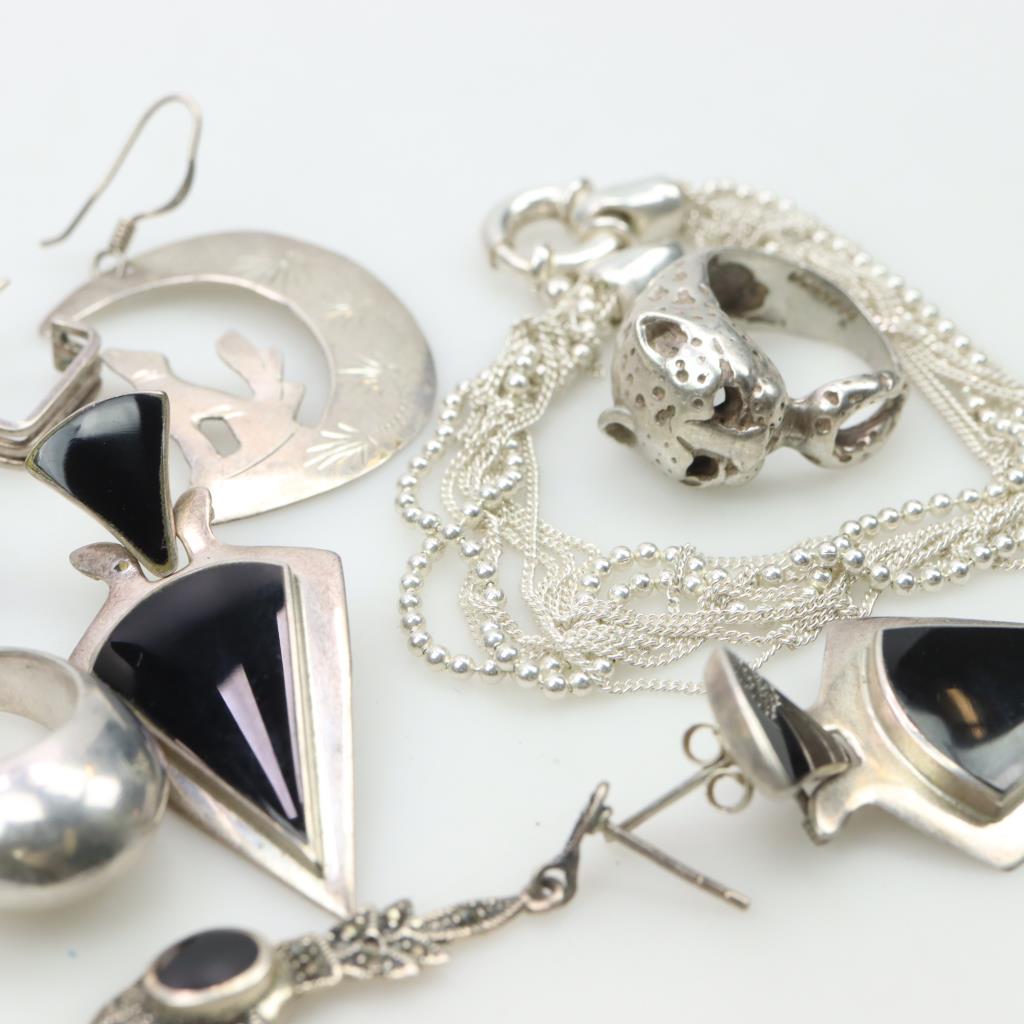 Silver Jewelry, 9 Pieces | Property Room