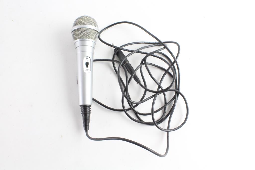 Silver Microphone | Property Room