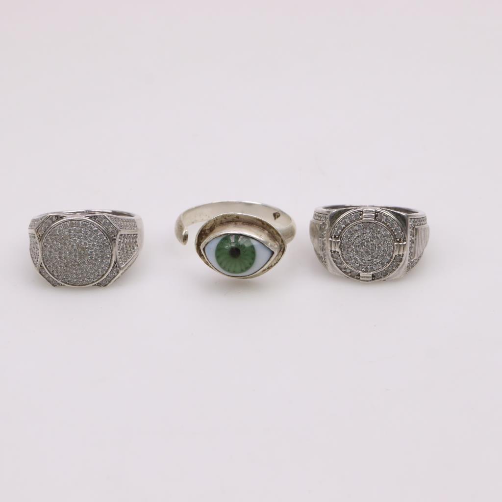 Silver Rings, 3 Pieces | Property Room