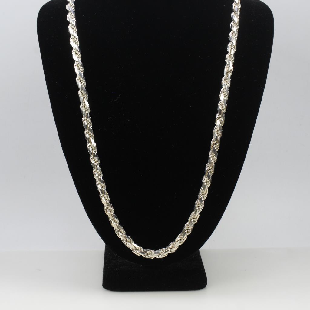 Silver Rope Necklaces | Property Room