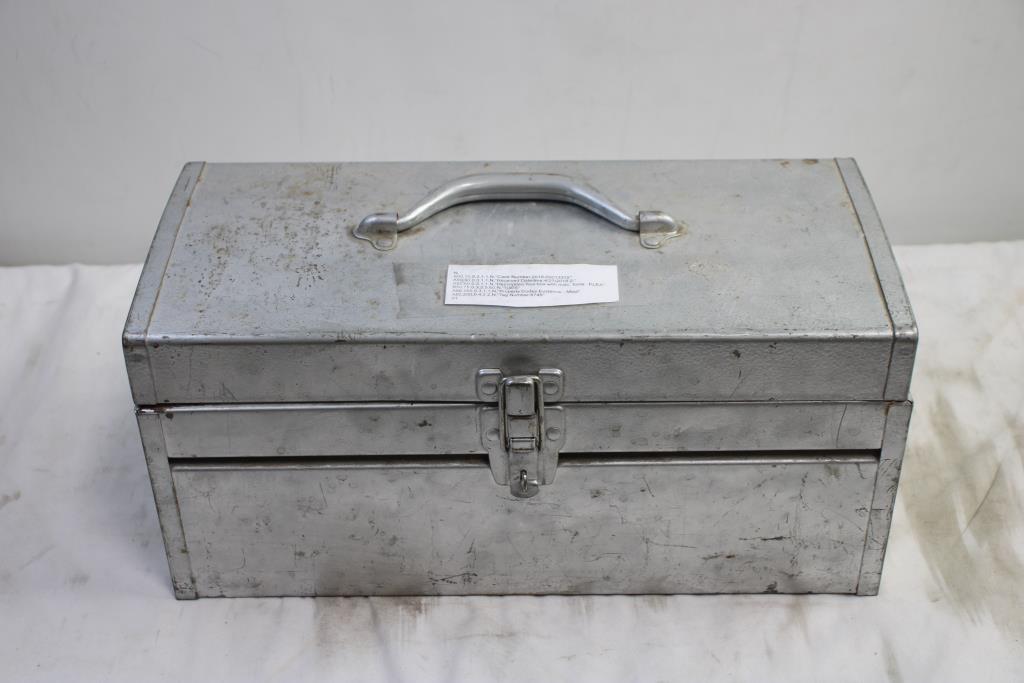 Silver Toolbox W/ Misc Tools | Property Room