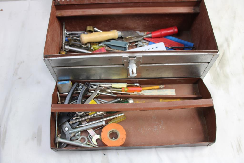 Silver Toolbox W/ Misc Tools | Property Room