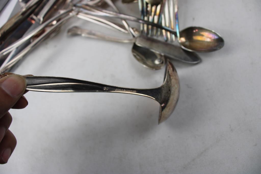 Silverware With Small Rack; Forks, Knives, Spoons | Property Room