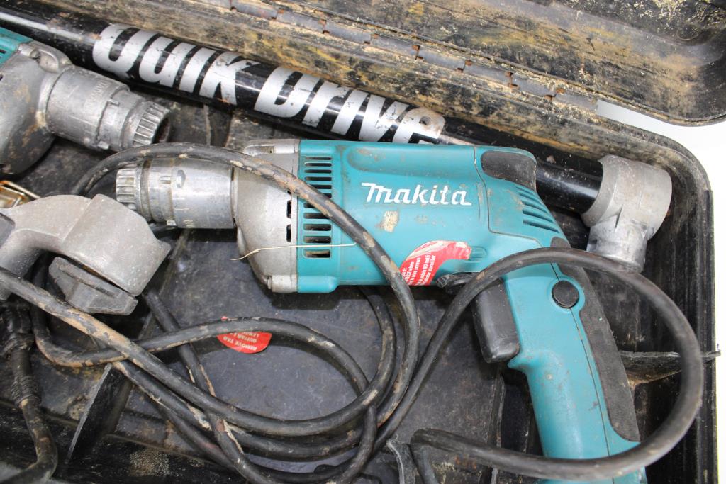 Simpson Quik Drive PROSDDM35K Decking/Drywall Combo System, Makita 3500 ...