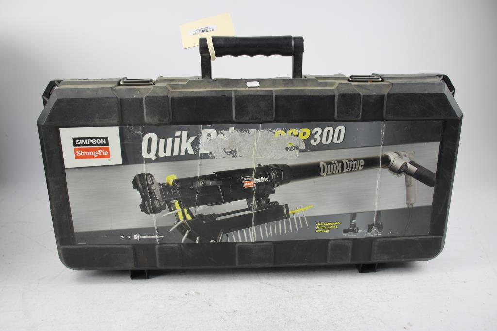 Simpson Strong-tie Quik Drive Bgp300 Cordless Decking System | Property ...