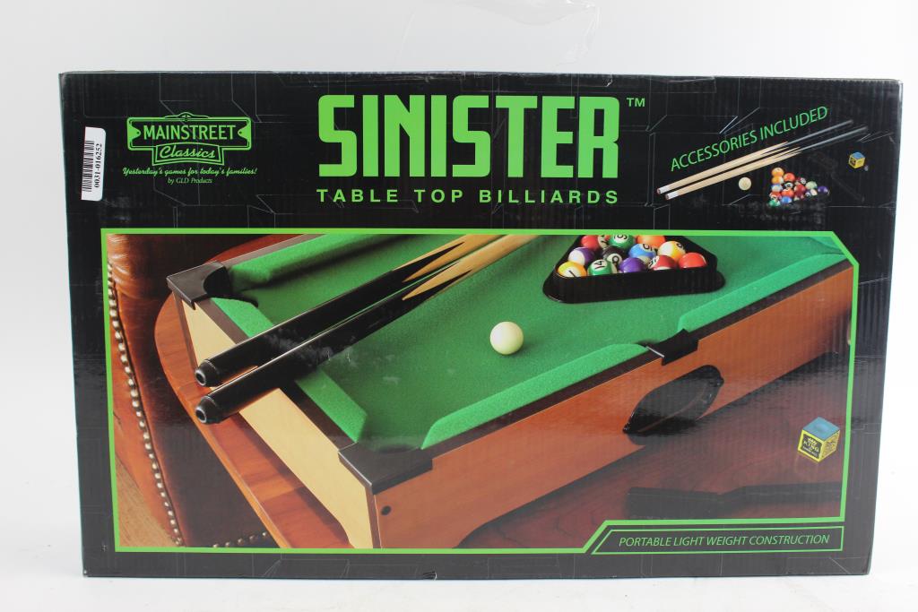 Sinister Table Top Billiards | Property Room