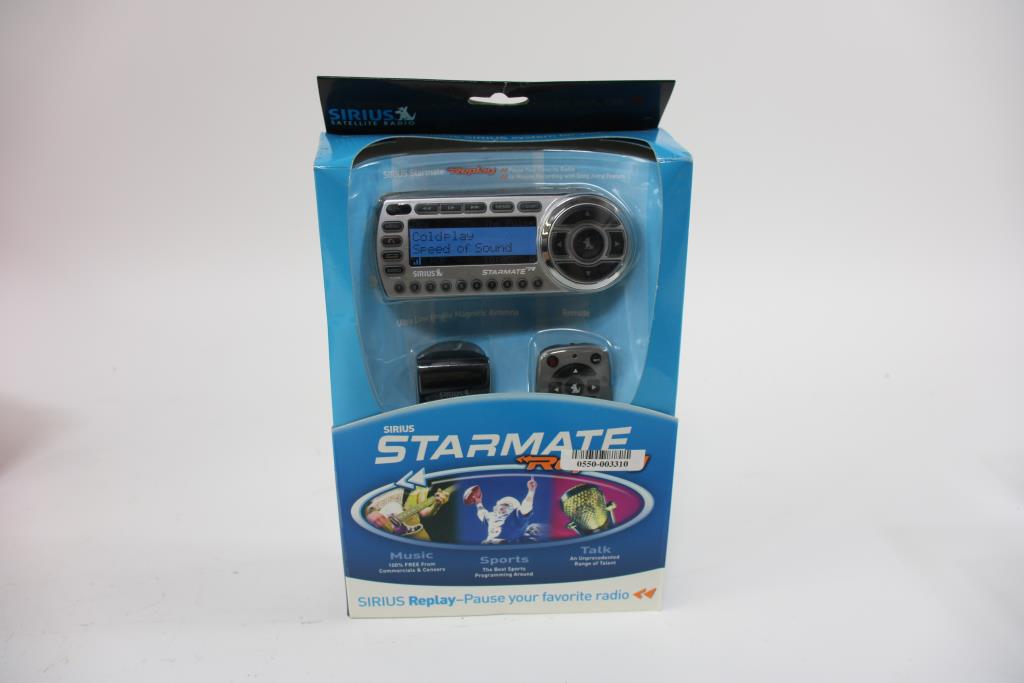 Sirius Starmate Replay Satellite Radio Kit | Property Room