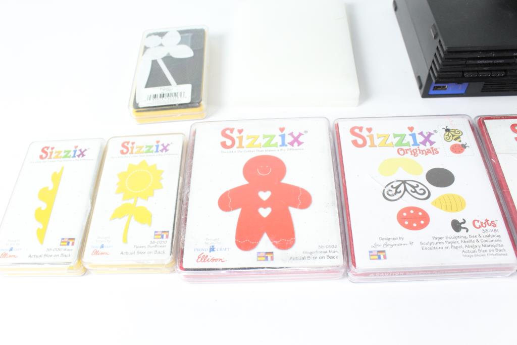 Sizzix Scrapbook Template Pattern Cutter & More, 10+ Items | Property Room