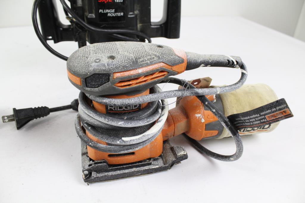 Skil 1823 Plunge Router & More, 3 Items | Property Room