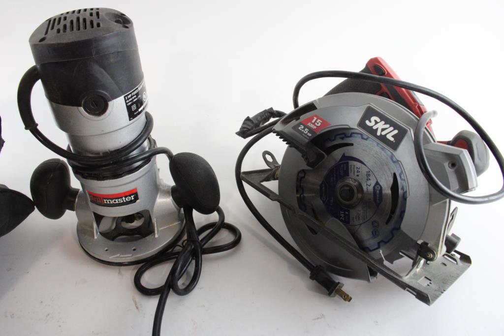 Skil Circular Saw, Router And More | Property Room