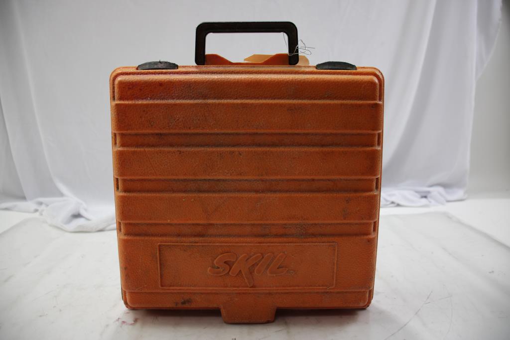 Skil Tool Box With Grinding Wheels 10+ Pieces | Property Room