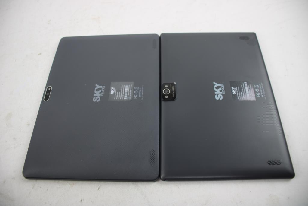 Sky Devices Smart Touchscreen Tablets, 2 Pieces | Property Room
