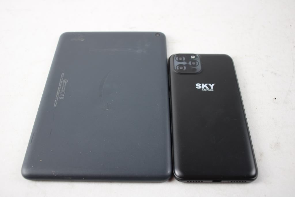 Sky Devices Smartphone, Amazon Fire Hd 8 Smart Tablet, 2 Pieces ...