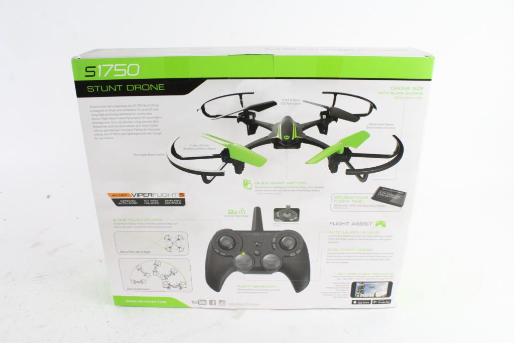 Sky Viper S1750 Stunt Drone Quadcopter | Property Room
