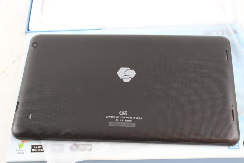 Skytex SkyPad Android Tablet, 16GB, Wi-Fi Only | Property Room
