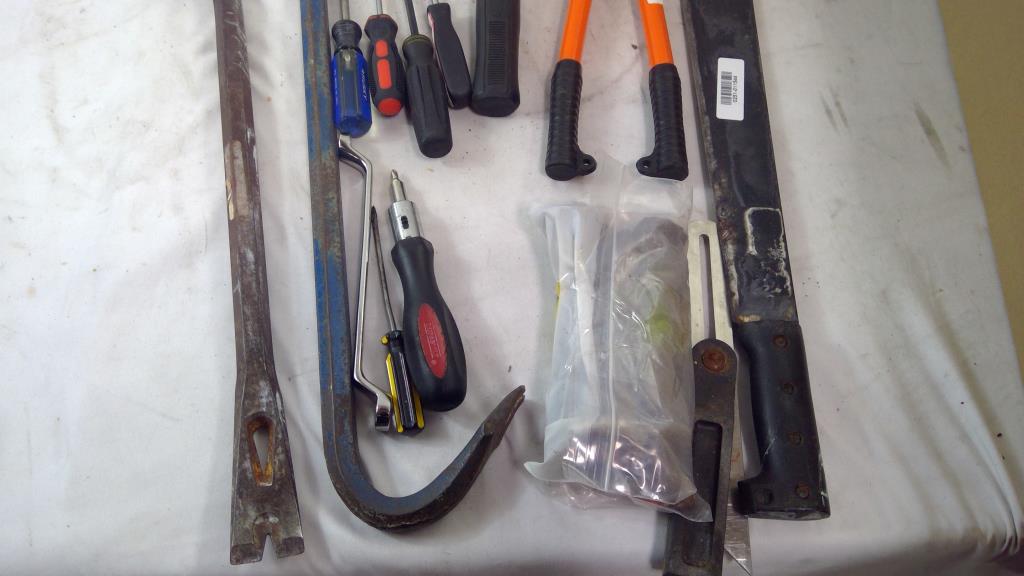 Sledge Hammer, Machete, And More, 25+ Pieces | Property Room