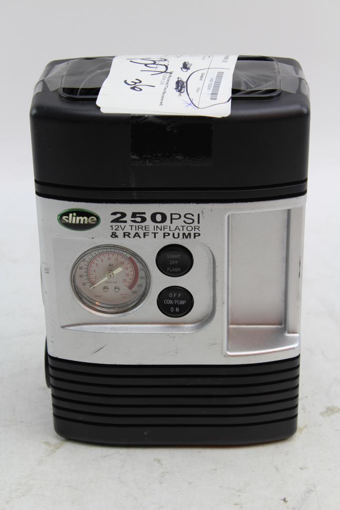 Slime 250 PSI Tire Inflater & Raft Pump | Property Room