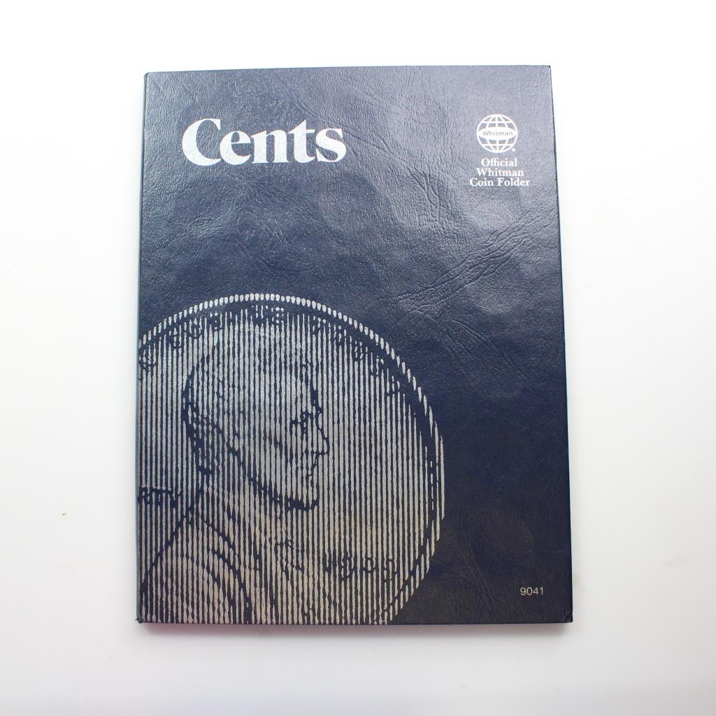 Small Cents Collectors Book, Includes 16 Coins | Property Room