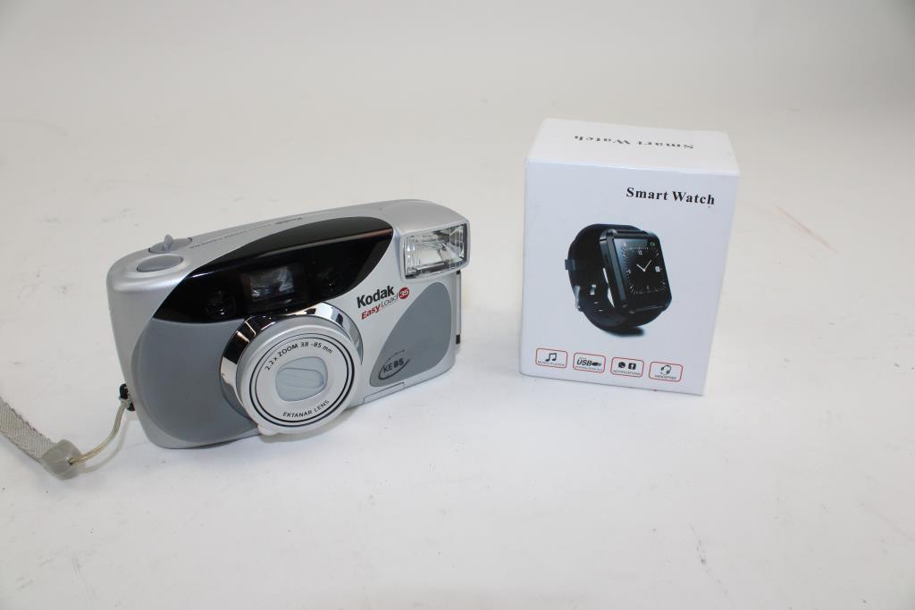 Smart Watch & Kodak Easy Load 35mm Camera; 2 Pieces | Property Room