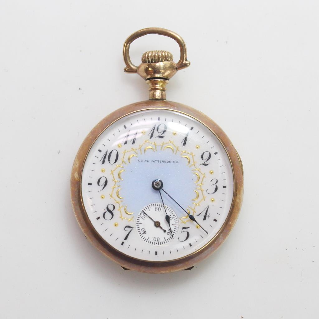Smith Patterson Pocket Watch 9kt GP 28g | Property Room