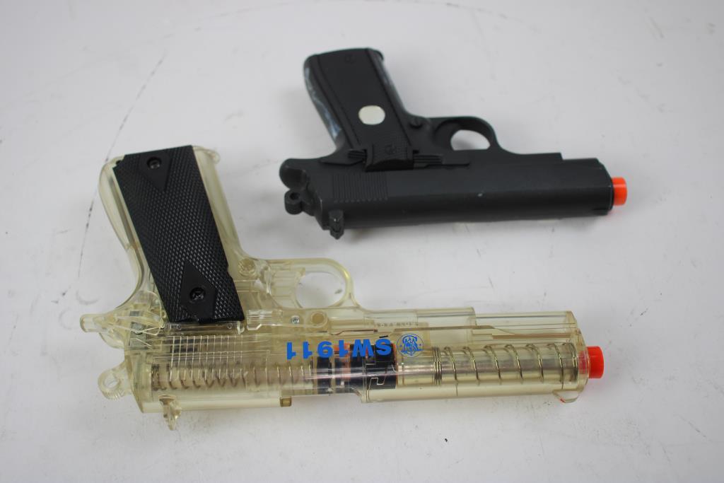 Smith & Wesson 1911 Airsoft Pitol Clear And More | Property Room