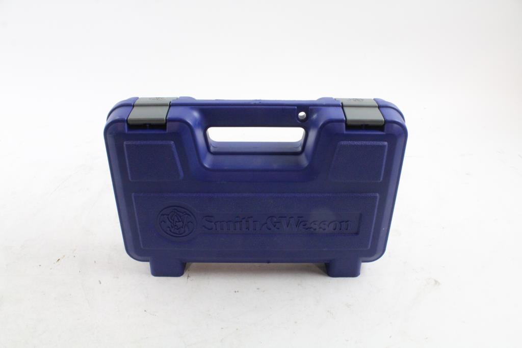 Smith & Wesson 9MM Pistol Case, With Foam Cut Outs And Grips | Property ...