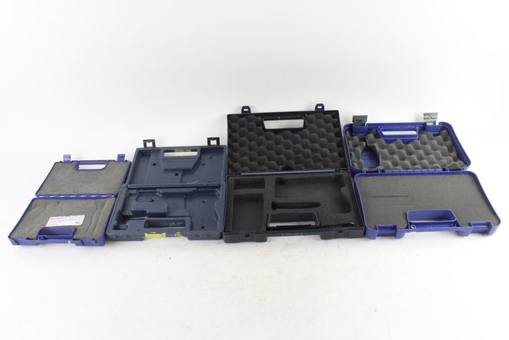 Smith & Wesson, Beretta, Walther Hard Shell Pistol Cases, 4 Pieces ...
