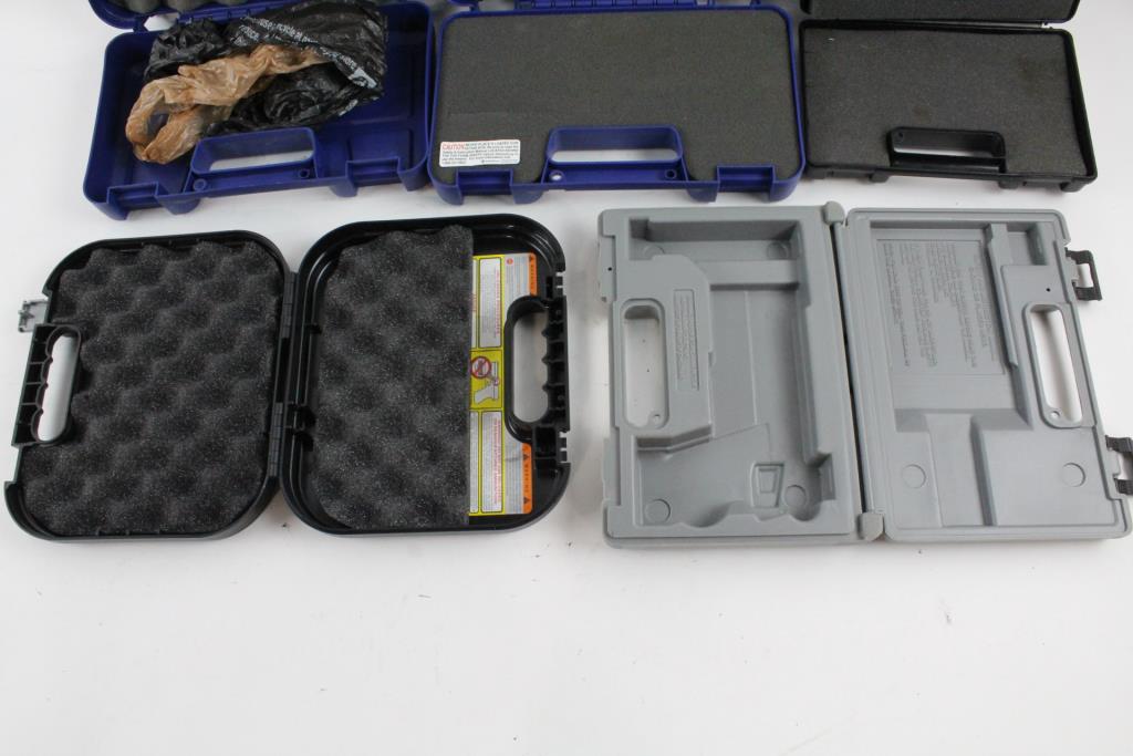 Smith & Wesson, Glock, Taurus, And More, Pistol Cases, 5 Pieces ...