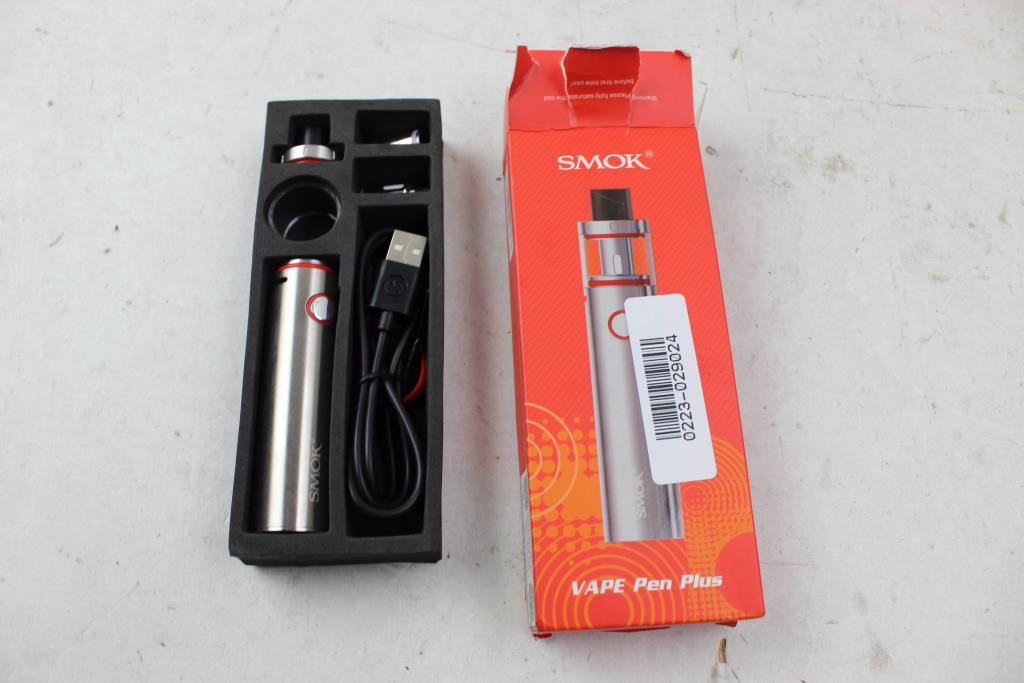 SMOKTech Vape Pen Plus Kit Stainless | Property Room