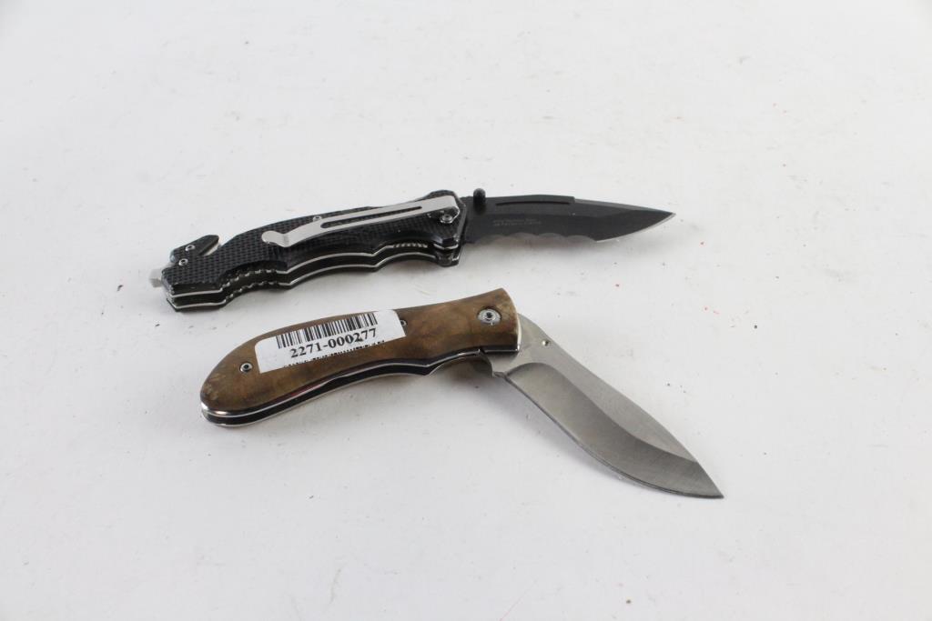 Snake Eye And LAX Knives, 2 Pieces | Property Room