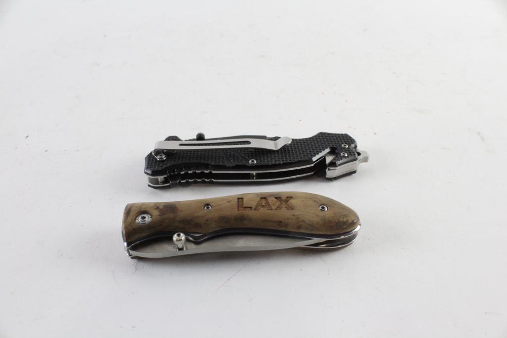 Snake Eye And LAX Knives, 2 Pieces | Property Room