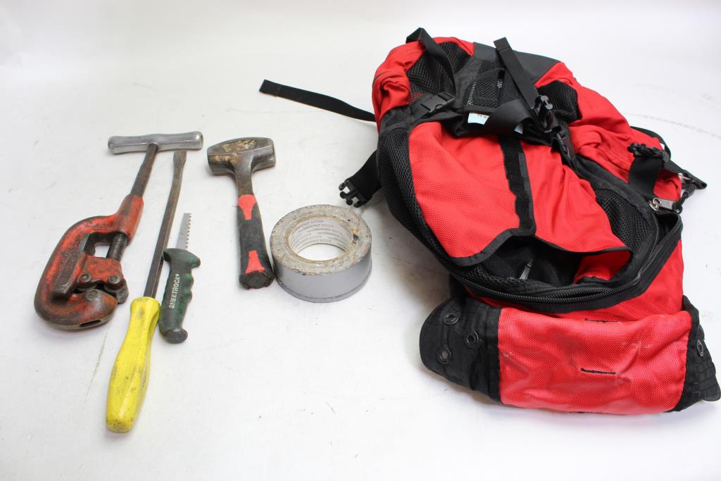 Snap On Crow Baar, Sheetrock Hand Saw+ More 10+ Pieces | Property Room