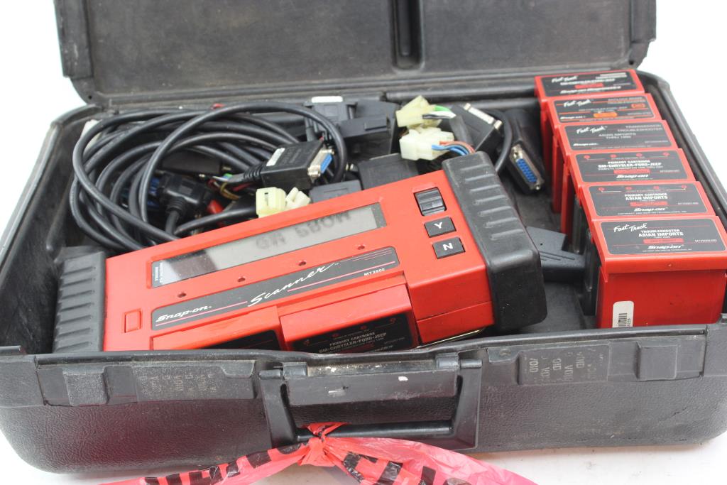 Snap-On Diagnostic Scanner With Cartridges | Property Room