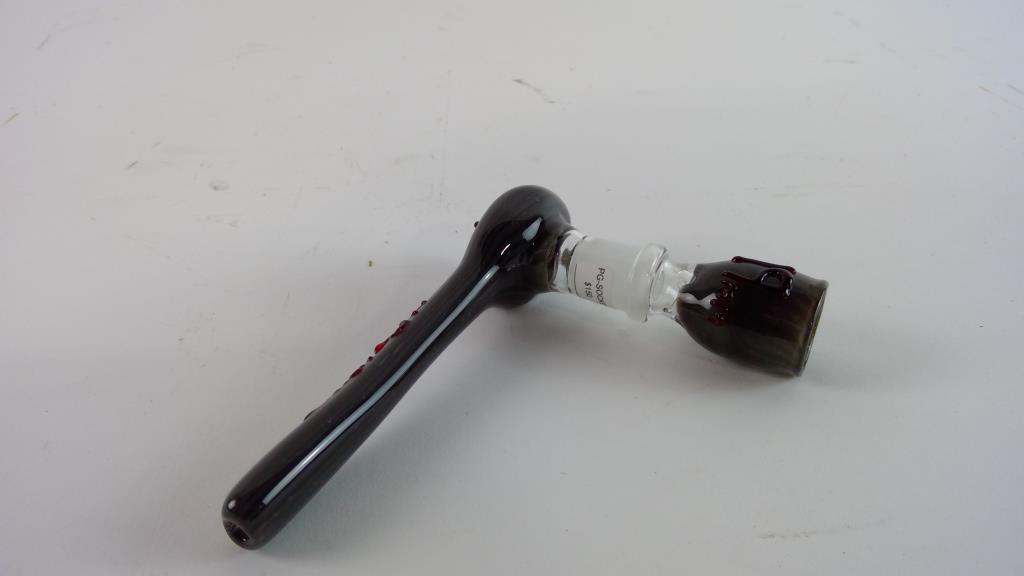 Snap-On Ratchet Style Glass Smoking Pipe | Property Room